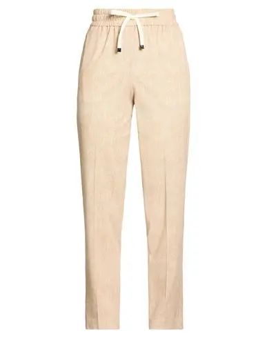 CIRCOLO 1901 Tapered Jersey Pants - Beige