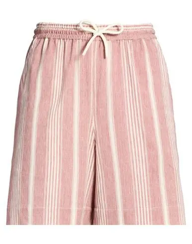 CIRCOLO 1901 Cotton And Elastane Striped Piqué Shorts