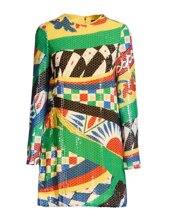 Dolce & Gabbana Sequin-embellished Mini Dress