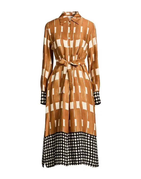 OTTOD'AME Midi Shirt Dress