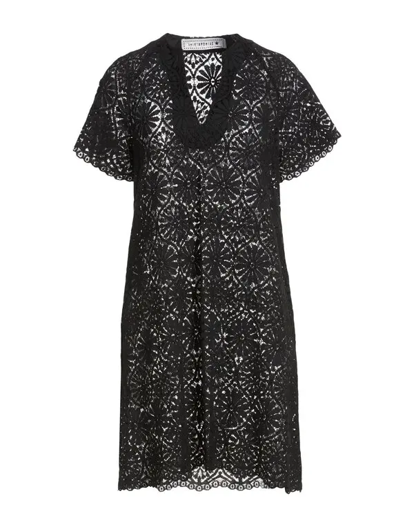 SHIRTAPORTER Mini Dress With Lace