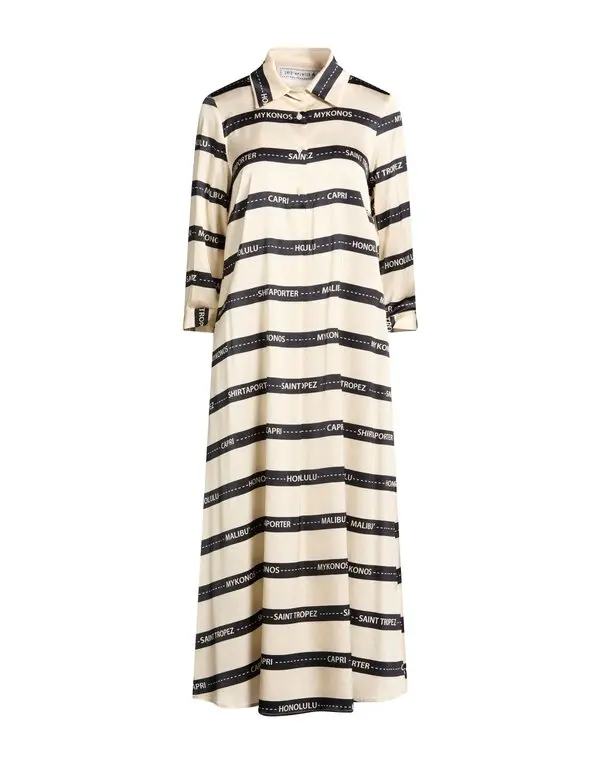 princess polly baby blue dress BOSS - Shift dress in soft crepe main image 1