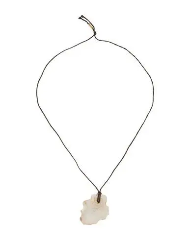 ALYSI Ivory Quartz Pendant Necklace - White