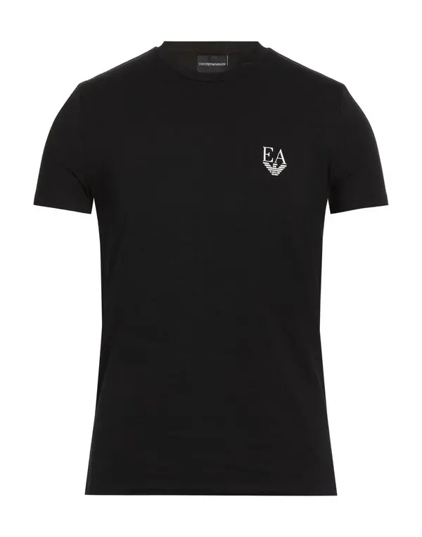 Emporio Armani T-shirt Size Cotton, Elastane - Black