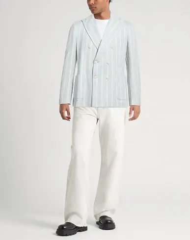 CIRCOLO 1901 Blazer In Light Cotton With Striped Pattern