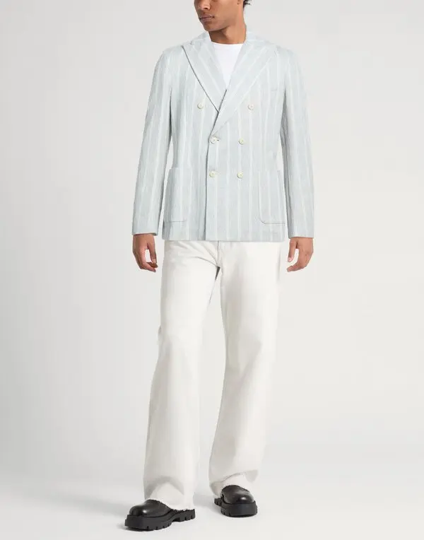 CIRCOLO 1901 Blazer In Light Cotton With Striped Pattern