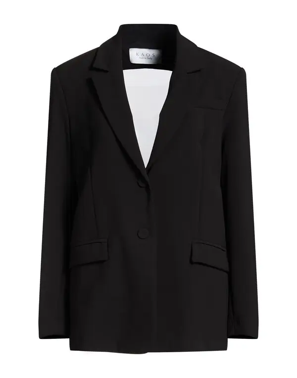 KAOS Single-breasted Blazer - Black