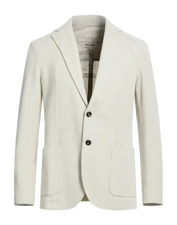 CIRCOLO 1901 Blazer Size Cotton, Linen, Polyamide - Grey