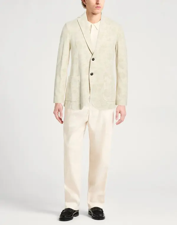 CIRCOLO 1901 Blazer Cream Size Cotton, Elastane