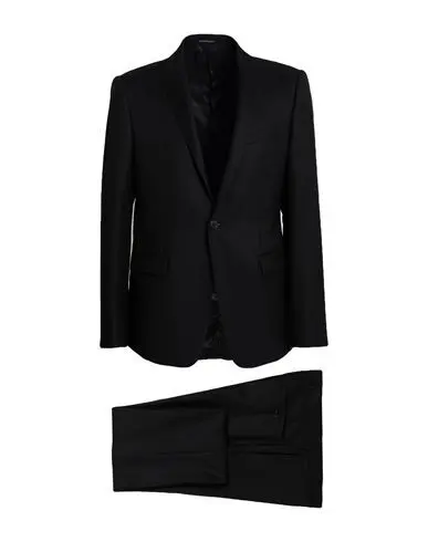 Emporio Armani Suit Size Wool - Black