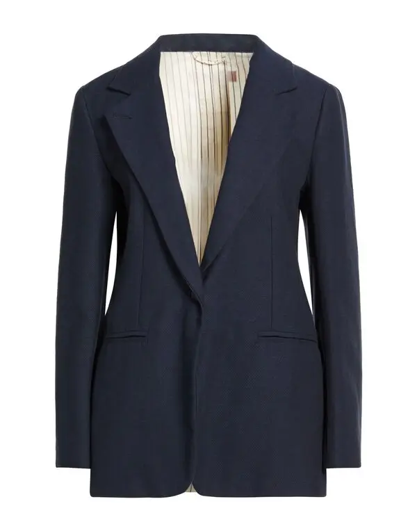 OTTOD'AME Single-breasted Blazer - Midnight Blue