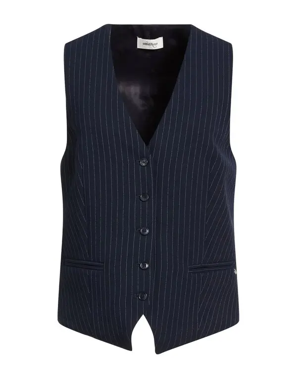 OTTOD'AME Tailored Pinstriped Vest