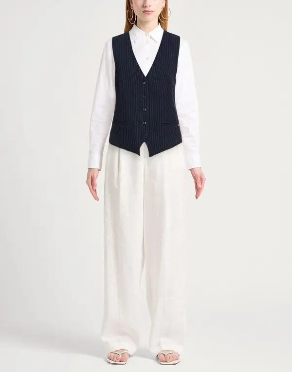 OTTOD'AME Tailored Pinstriped Vest