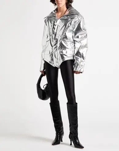 Coperni Metallic Coated Shell Jacket