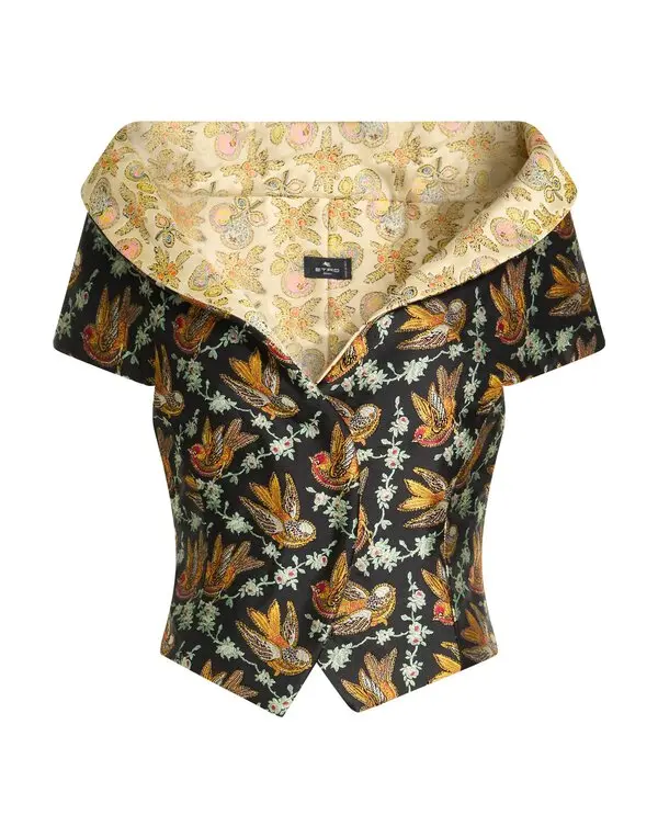 Etro Jacquard Floral Jacket