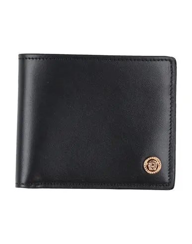Versace Wallet Calfskin - Black