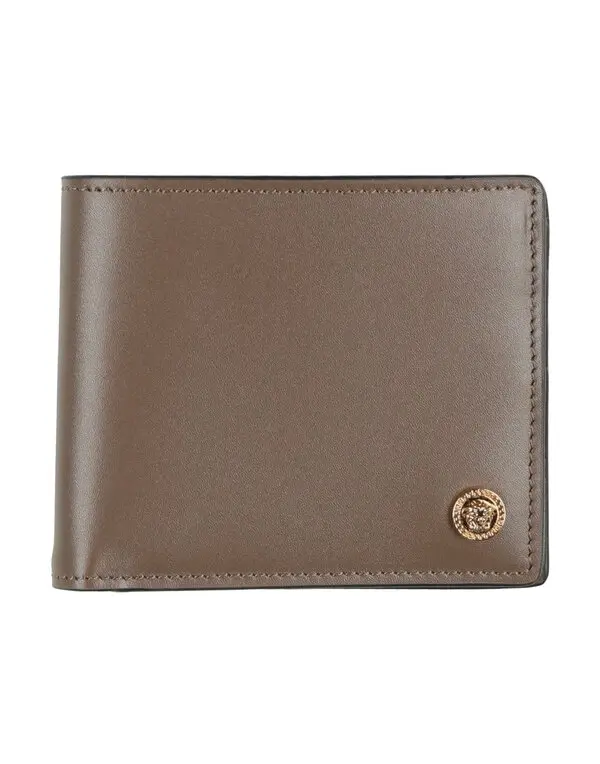 Versace Wallet Calfskin - Khaki