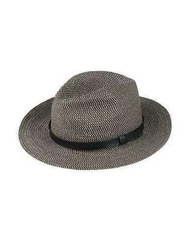 Emporio Armani Hat In Paper Yarn - Black