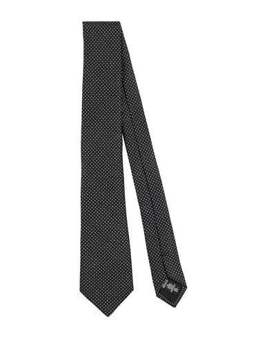 Giorgio Armani Jacquard Necktie - Black