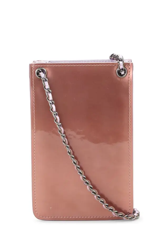 Chanel Patent Leather Smartphone Holder
