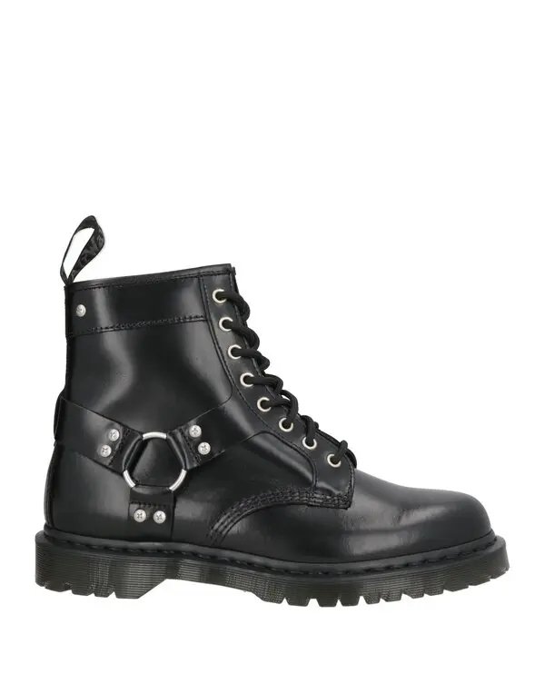 Dr. Martens 1460 Harness Aniline Leather Ankle Boots - Black