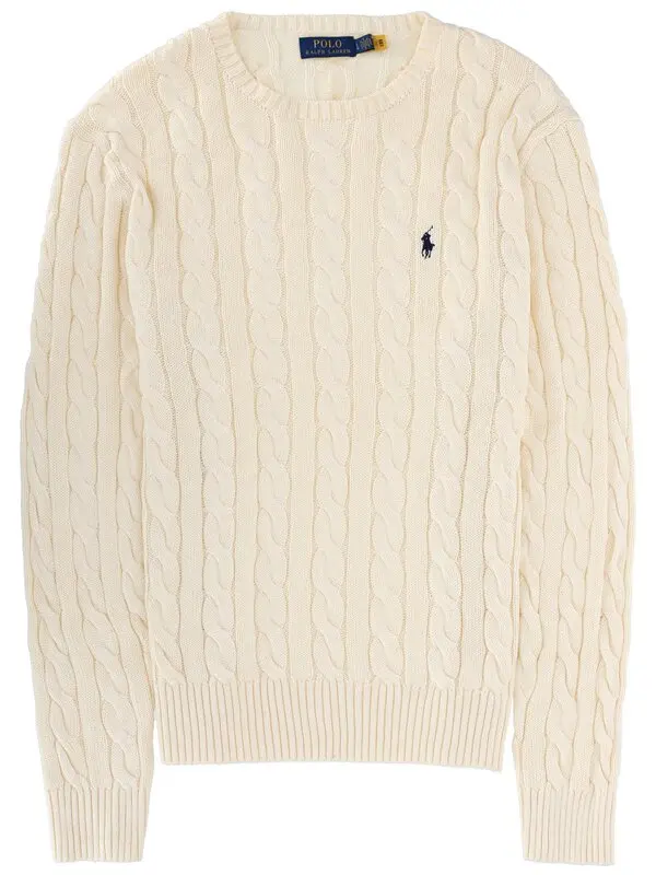 Polo Ralph Lauren Cable Knit Sweater - Ivory