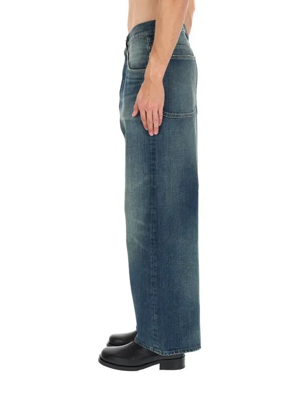 SUNFLOWER Super Wide Jeans - Blue