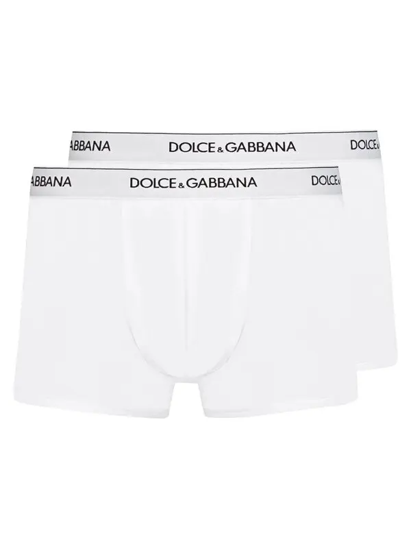 Dolce & Gabbana Bi-pack Boxer Regular - White
