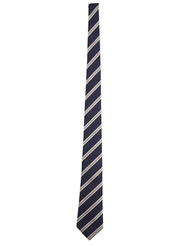 Giorgio Armani Silk Neck Tie - Blue
