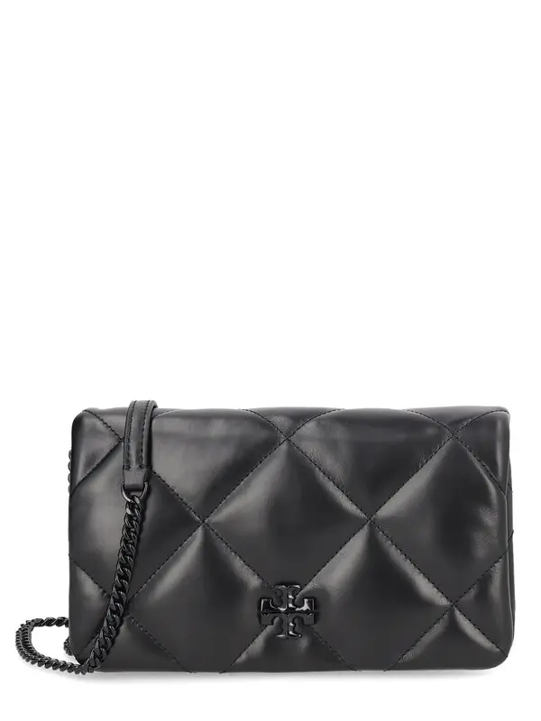 Tory Burch Kira" Wallet With Chain - Black