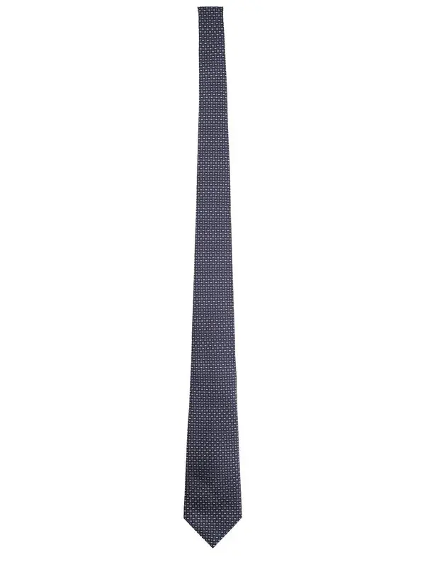 Giorgio Armani Silk Neck Tie - Blue