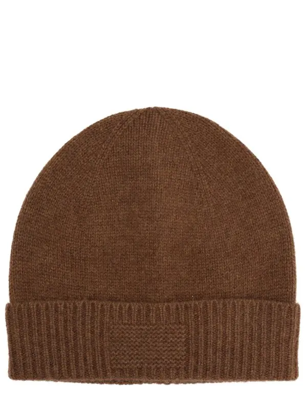 Guest In Residence Cashmere Beanie - Brown