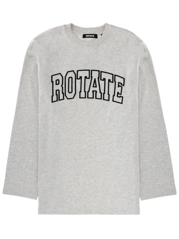 ROTATE BY BIRGER CHRISTENSEN Logo T-shirt - Grey