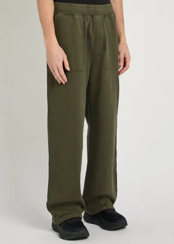 TEN C Straight-leg Cotton Sweatpants