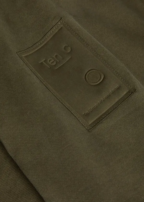 TEN C Straight-leg Cotton Sweatpants