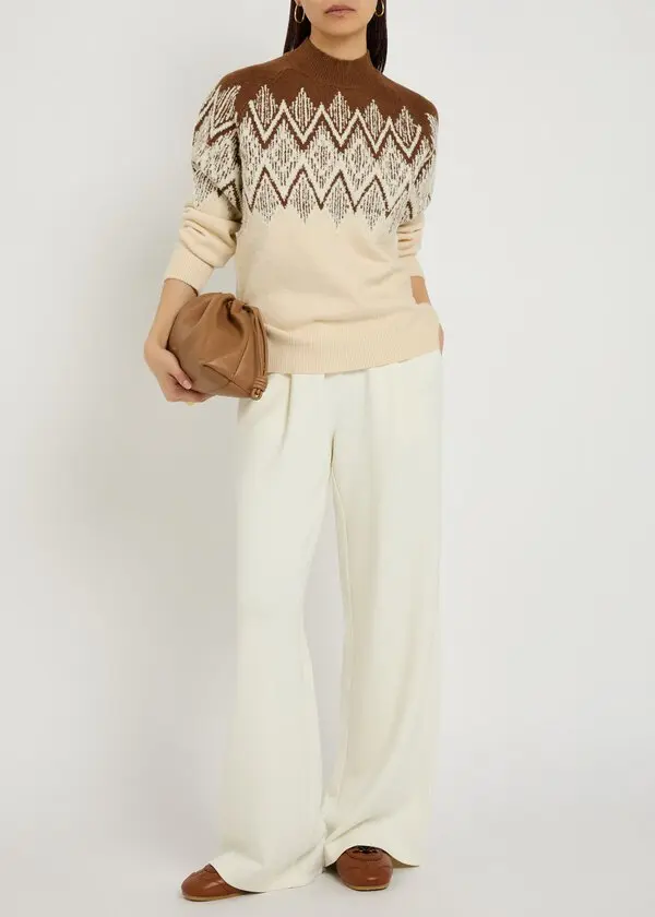 Varley Siren 2.0 Fair Isle Knit Jumper