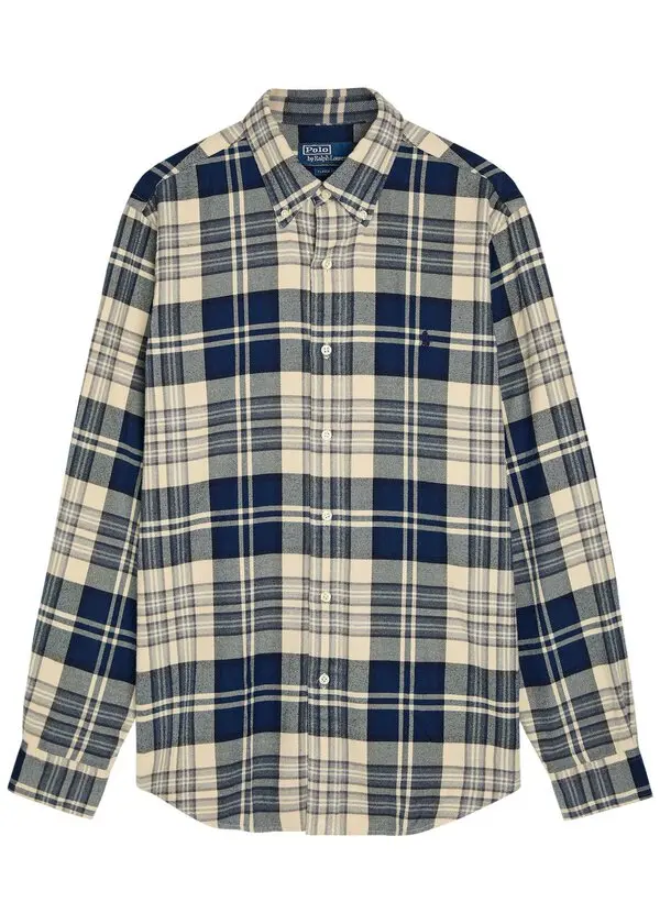 Polo Ralph Lauren Plaid Flannel Shirt - Navy