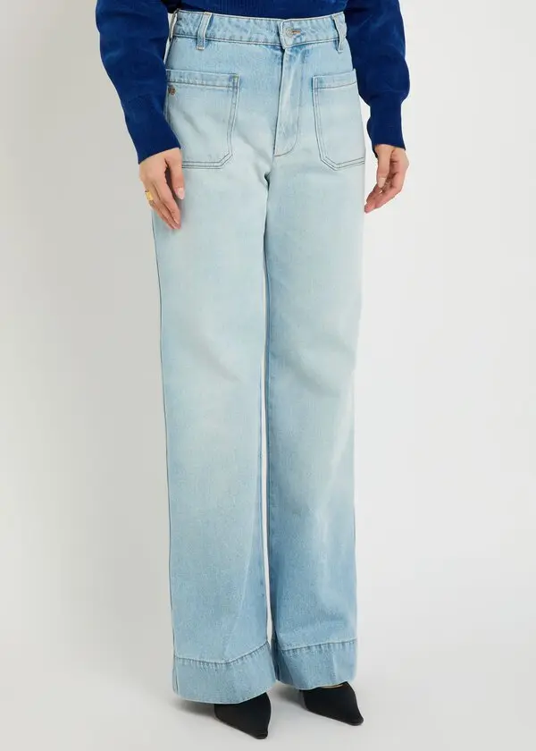 Victoria Beckham Alina Flared-leg Jeans