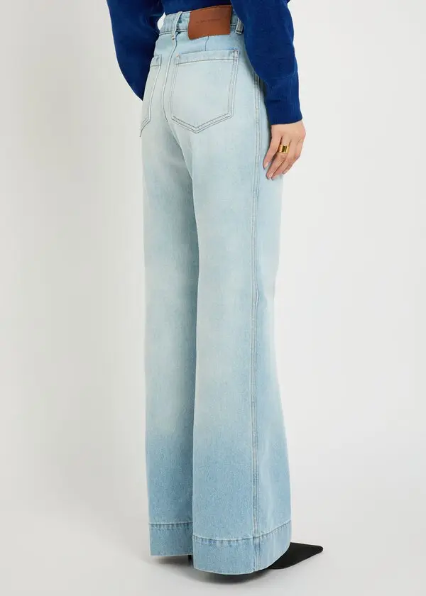 Victoria Beckham Alina Flared-leg Jeans