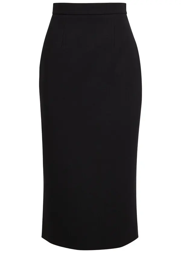 ROKSANDA Amel Crepe Midi Skirt