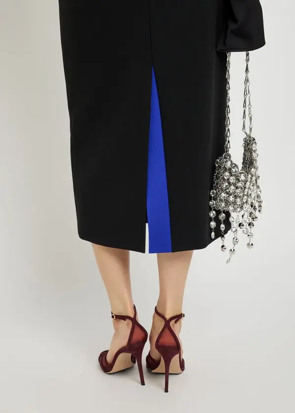 ROKSANDA Amel Crepe Midi Skirt