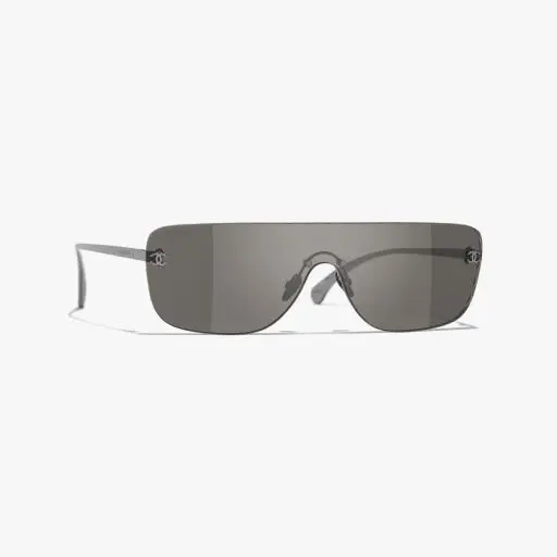 Chanel Shield Sunglasses - Ruthenium