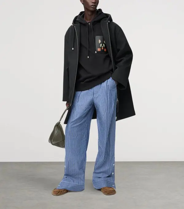 Loewe Wool Hooded Coat