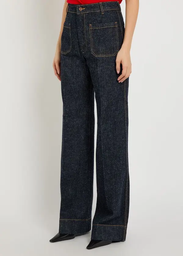 Victoria Beckham Alina Flared-leg Jeans