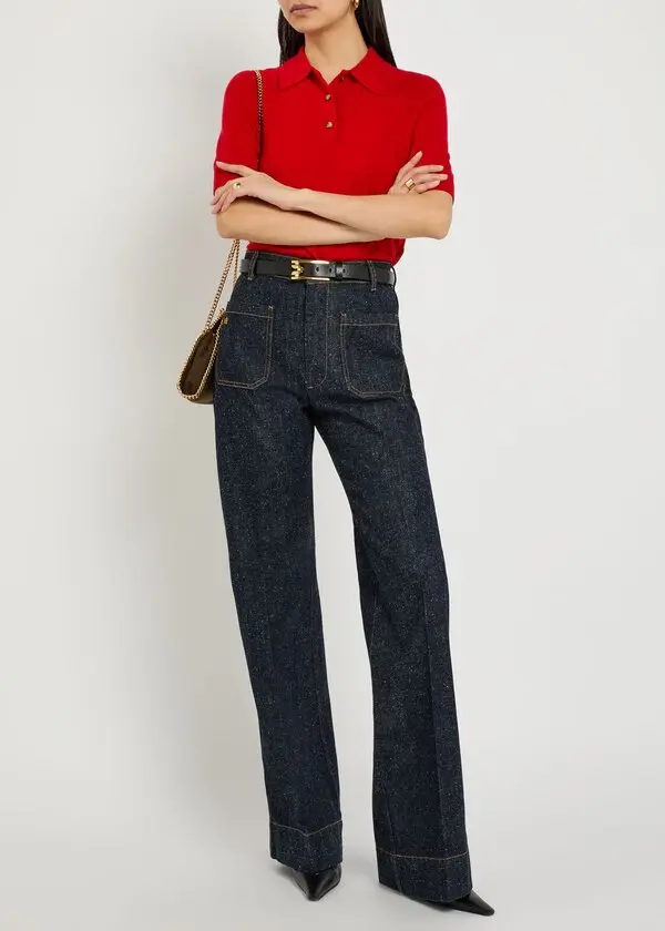 Victoria Beckham Alina Flared-leg Jeans