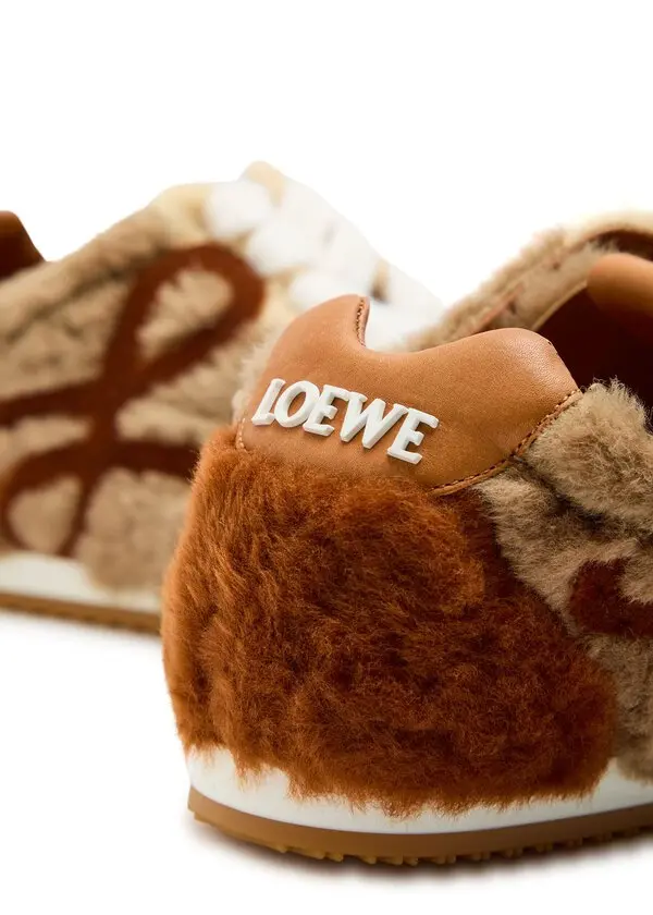 Loewe Ballet Runner 2.0 Panelled Shearling Sneakers