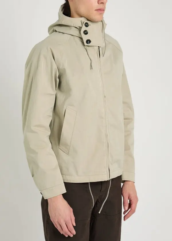 TEN C Hooded Jacket - Grey