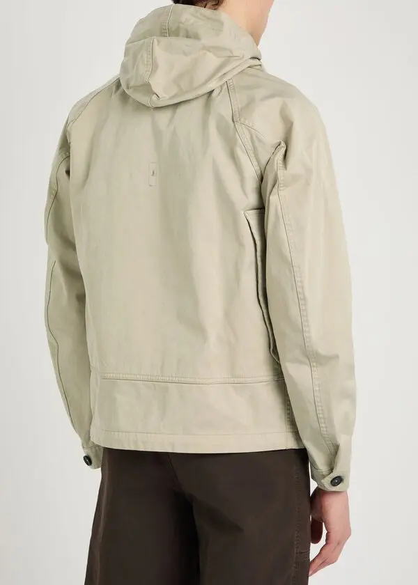 TEN C Hooded Jacket - Grey
