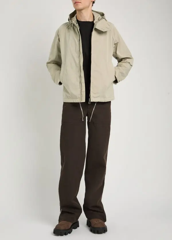 TEN C Hooded Jacket - Grey