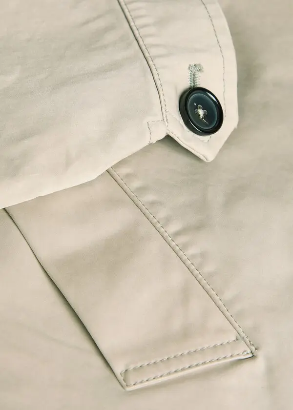 TEN C Hooded Jacket - Grey